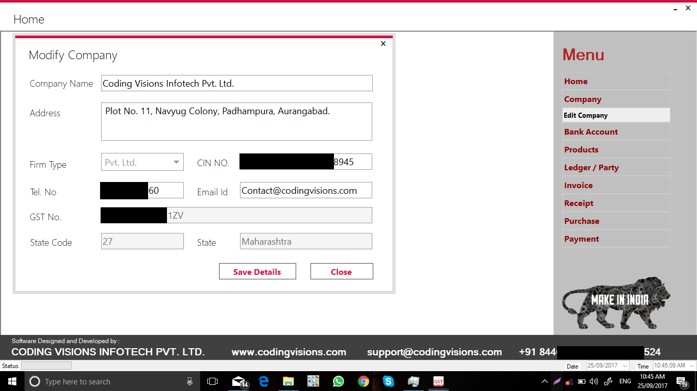 GST Accounting Software | Source Code by sagarmaher | CodeCanyon